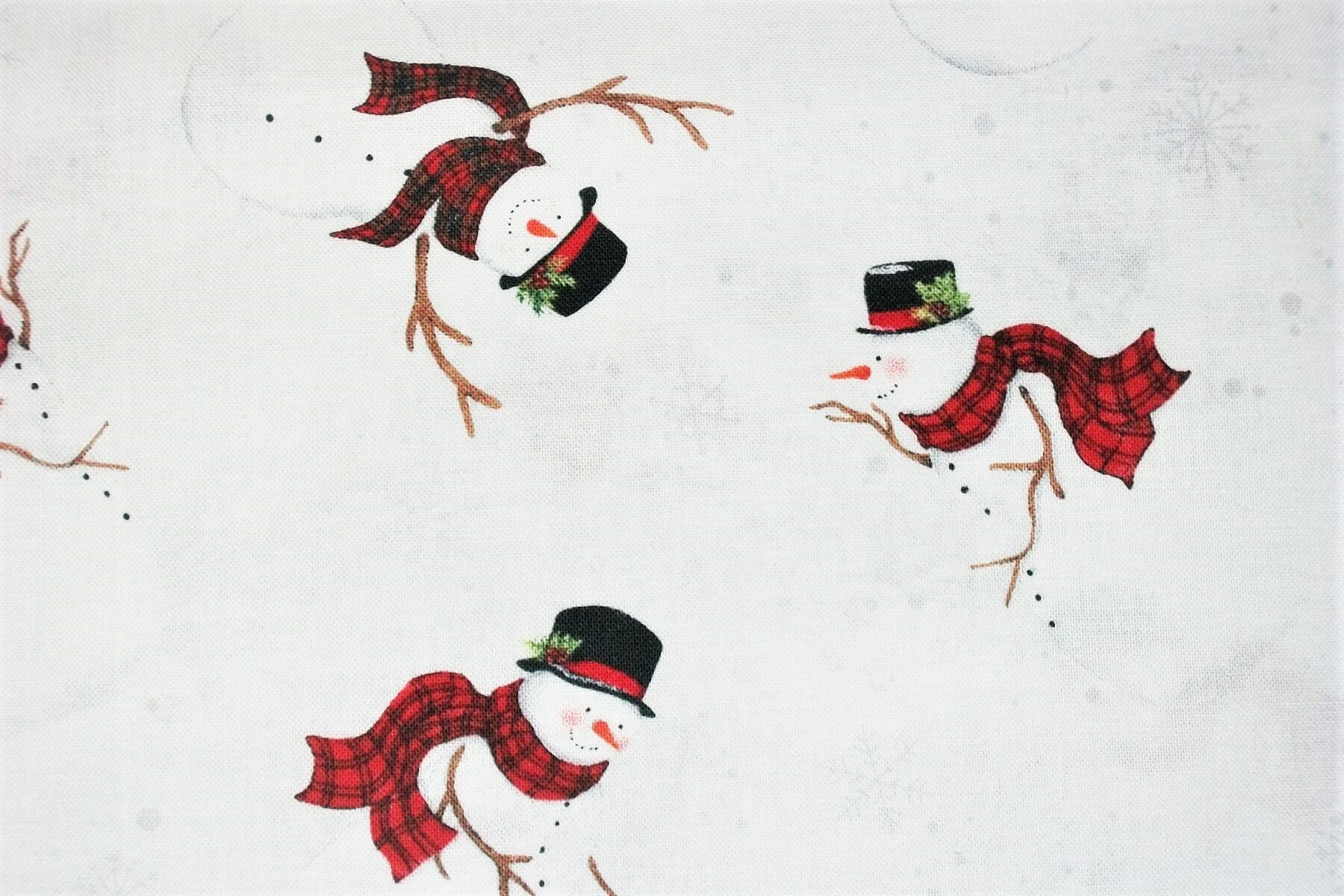 Susan Winget Fabric Snowman Fabric Christmas Fabric by the - Etsy