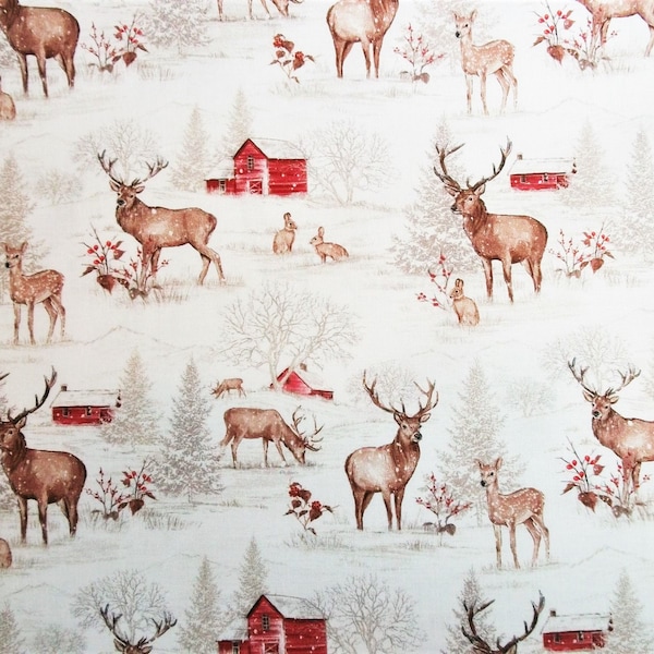 Elk Fabric - Etsy