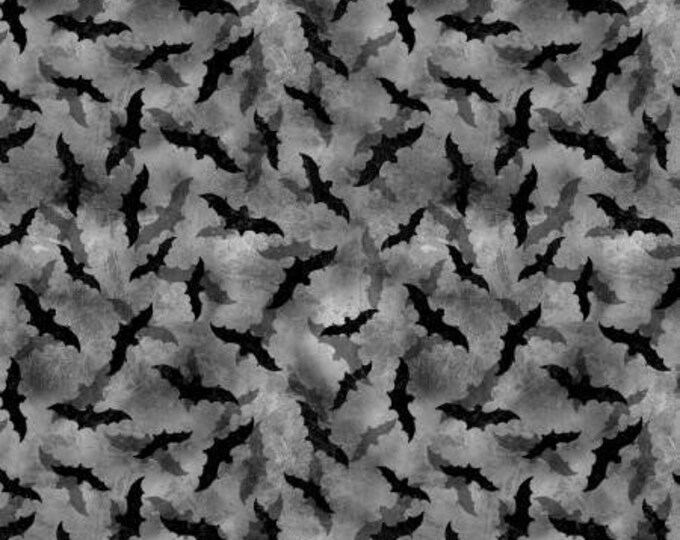 Halloween Fabric, Bat Fabric, Flying Bat Fabric, by the Yard ...
