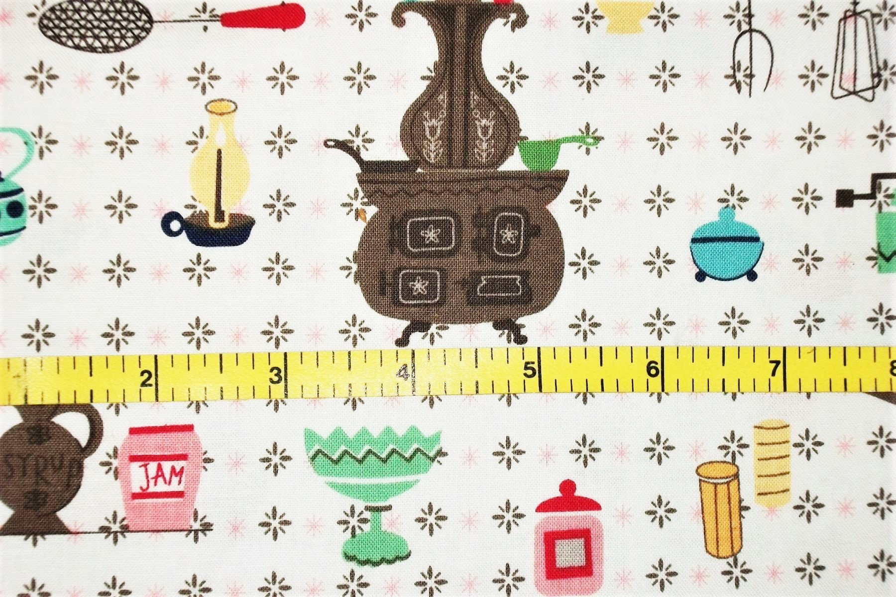 Kitchen Fabric Country Fabric by the Yard Riley Blake | Etsy