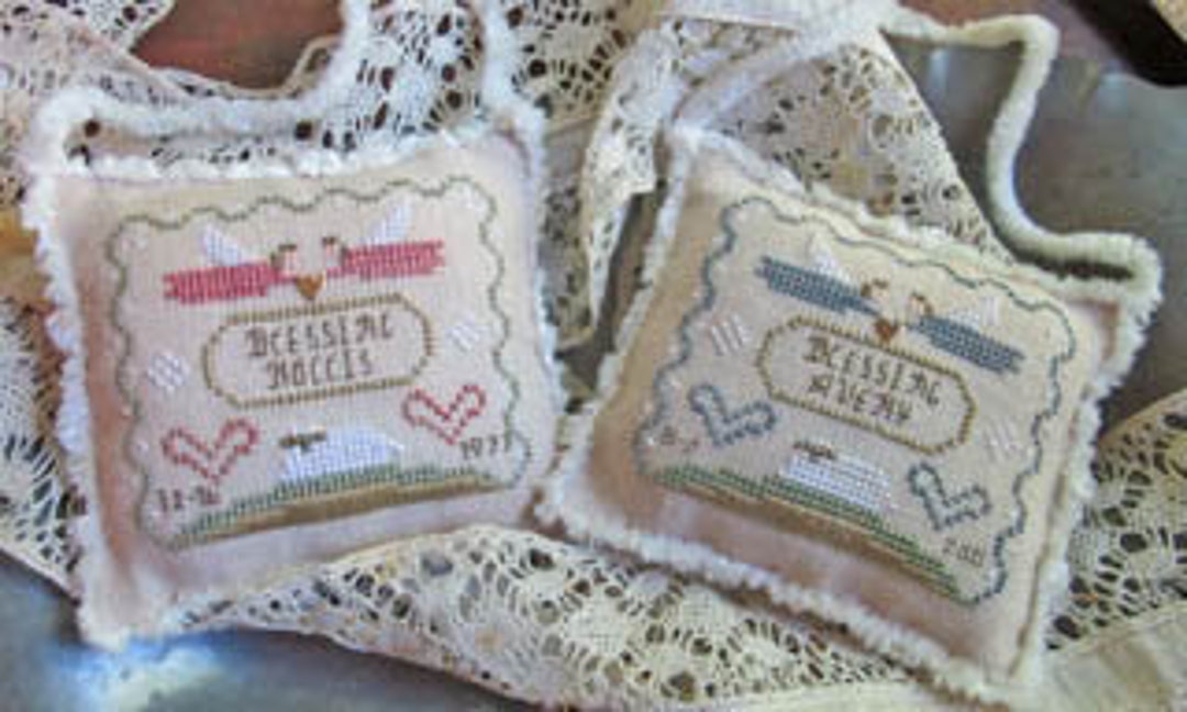 Cross Stitch Pattern, Stitchery Pattern, Christmas Cross Stitch Pattern, Primitive Stitchery ...