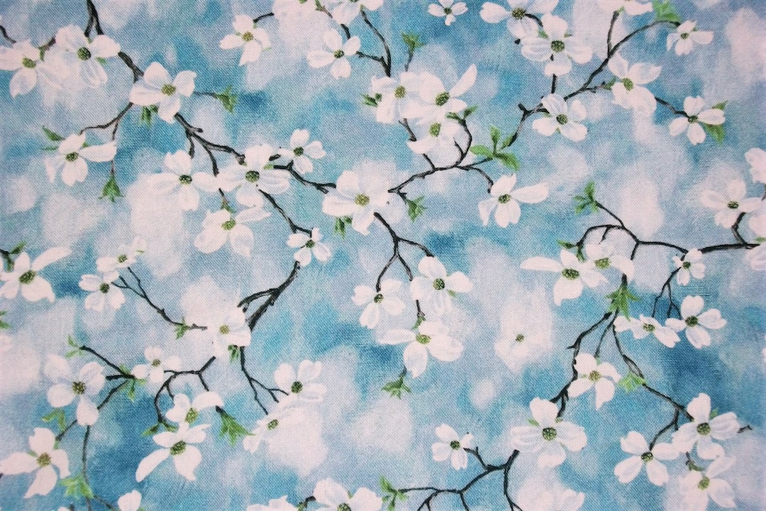 Flower Fabric, Spring Fabric, by the Yard, P&B Textiles, Quilting ...