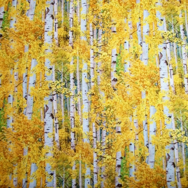 Birch Tree Fabric - Etsy