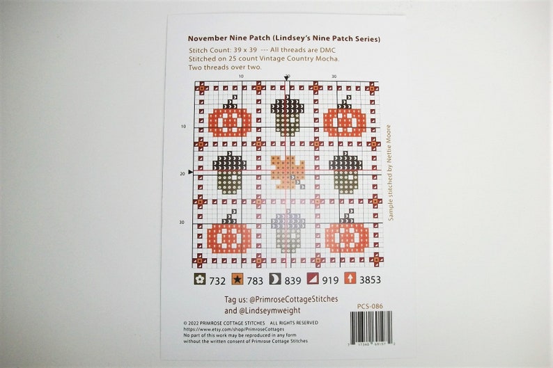 Cross Stitch Pattern Stitchery Pattern Fall Cross Stitch - Etsy
