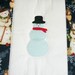 Quilted Candle Mat Mug Rug Coaster Snowman Candle Mat - Etsy