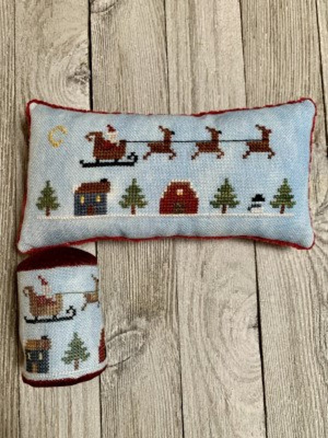 Cross Stitch Pattern, Stitchery Pattern, Christmas Cross Stitch Pattern ...