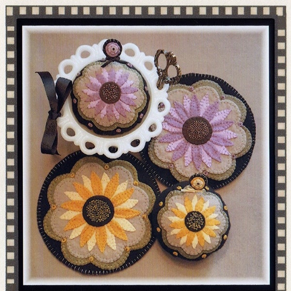 Wool Applique Pincushion Pattern - Etsy