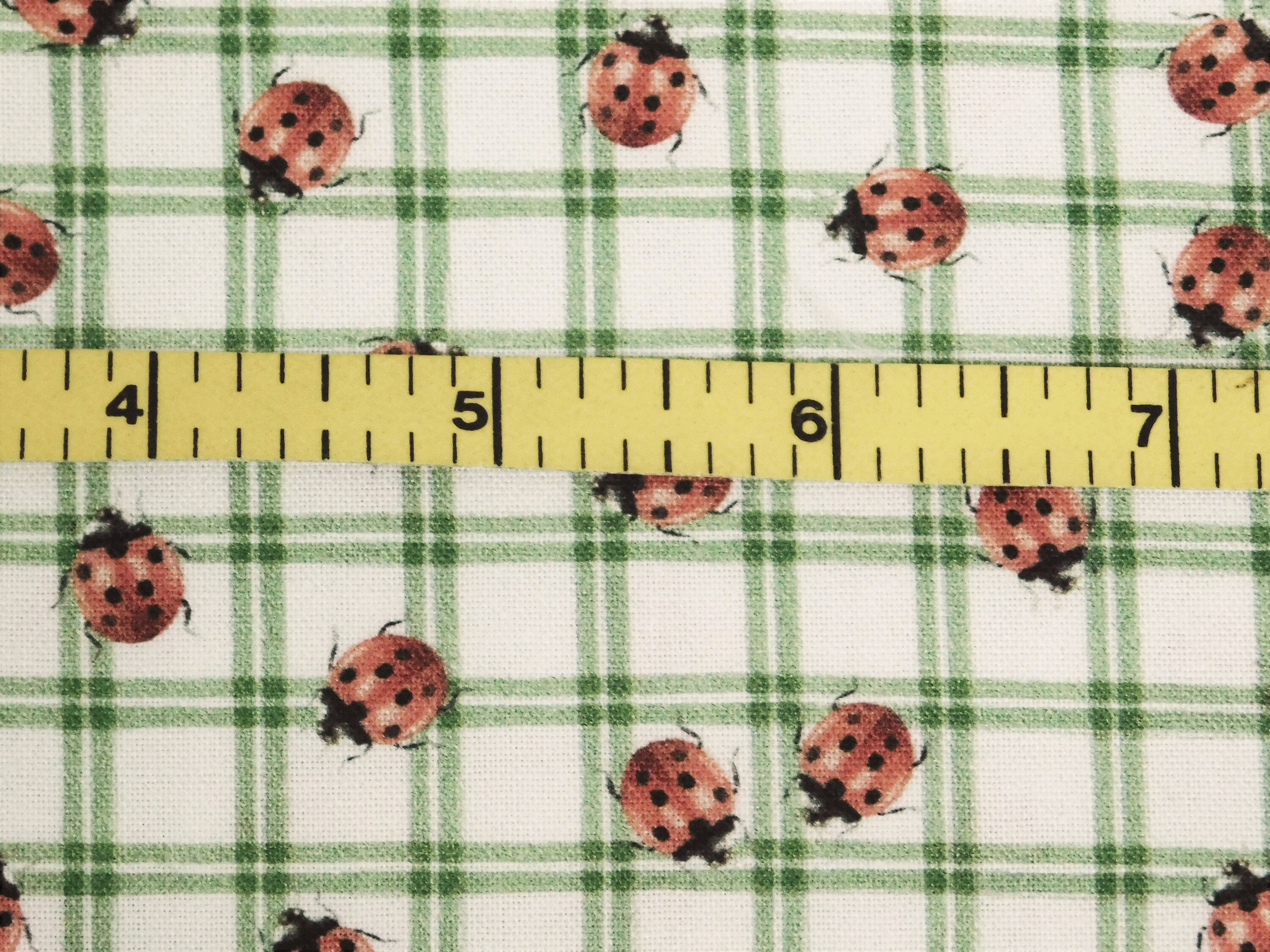 Lady Bug Fabric Summer Fabric By The Yard QT Fabrics | Etsy