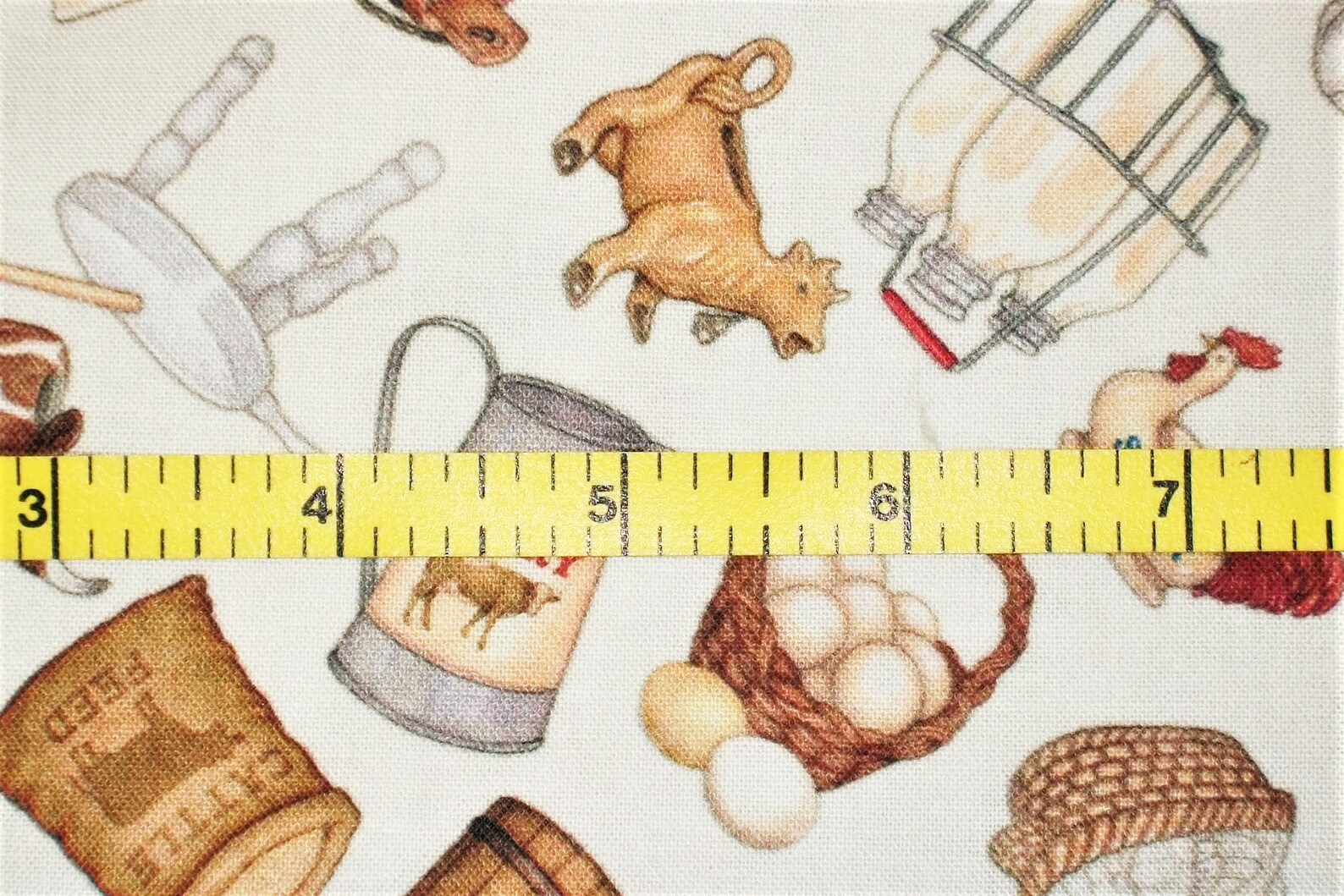 Country Fabric Kitchen Fabric by the Yard QT Fabrics | Etsy