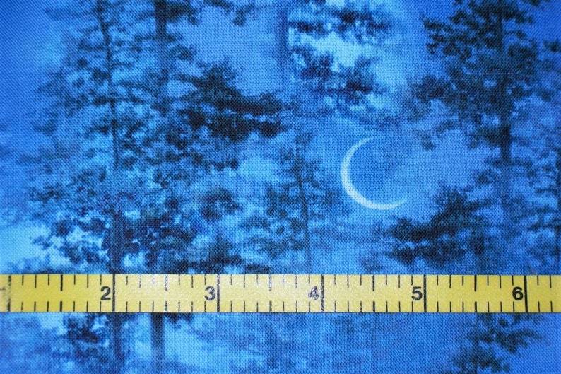 Tree Fabric Forest Fabric by the Yard Timeless Treasure - Etsy