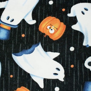 Halloween Fabric Ghost Fabric by the Yard Henry Glass | Etsy