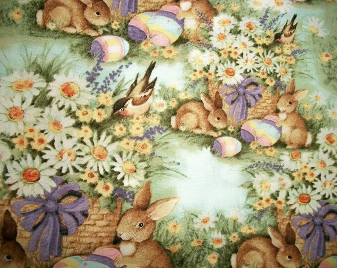 Easter Fabric, Susan Winget Fabric, by the Yard, Quilting Sewing Fabric ...