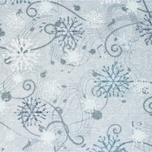 Snowflake Fabric, Christmas Fabric, Holiday Fabric, by the Yard, Studio ...