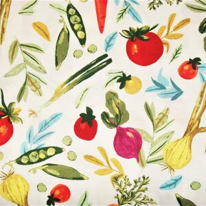 Vegetable Fabric, Garden Farm Fabric, by the Yard, Windham Fabric ...