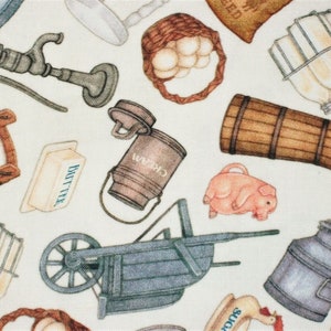 Country Fabric Kitchen Fabric by the Yard QT Fabrics | Etsy