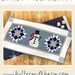 Quilt Pattern, Snowman Quilt Pattern, Winter Table Runner Pattern, Christmas Quilt Pattern ...