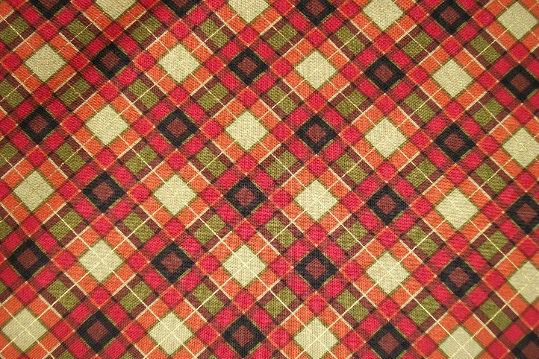 Fall Fabric Plaid Fabric By The Yard Timeless Treasures | Etsy