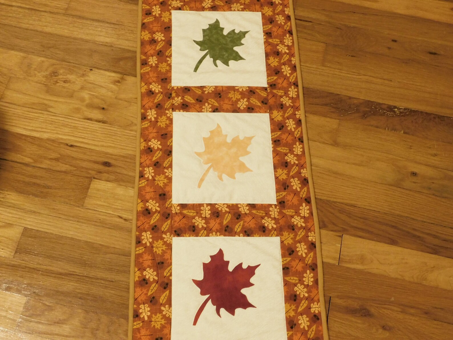 Fall Table Runner Autumn Decor Fall Leaves Thanksgiving - Etsy