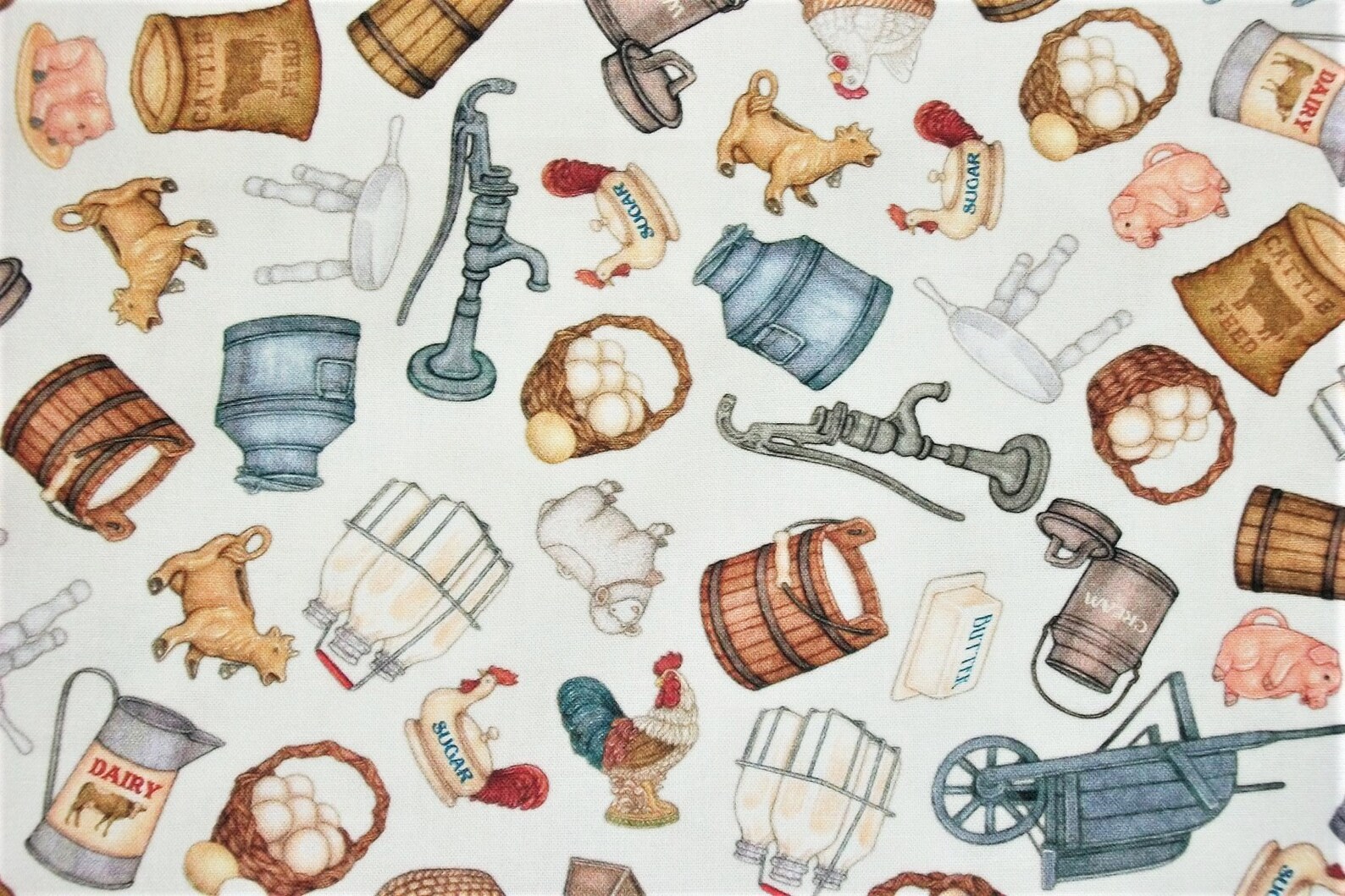 Country Fabric Kitchen Fabric by the Yard QT Fabrics | Etsy