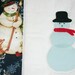 Quilted Candle Mat Mug Rug Coaster Snowman Candle Mat - Etsy