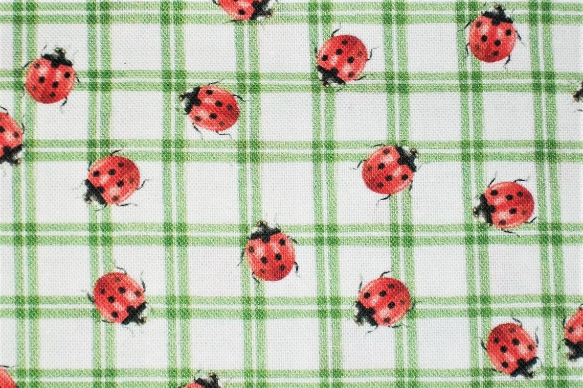 Lady Bug Fabric Summer Fabric by the Yard QT Fabrics - Etsy
