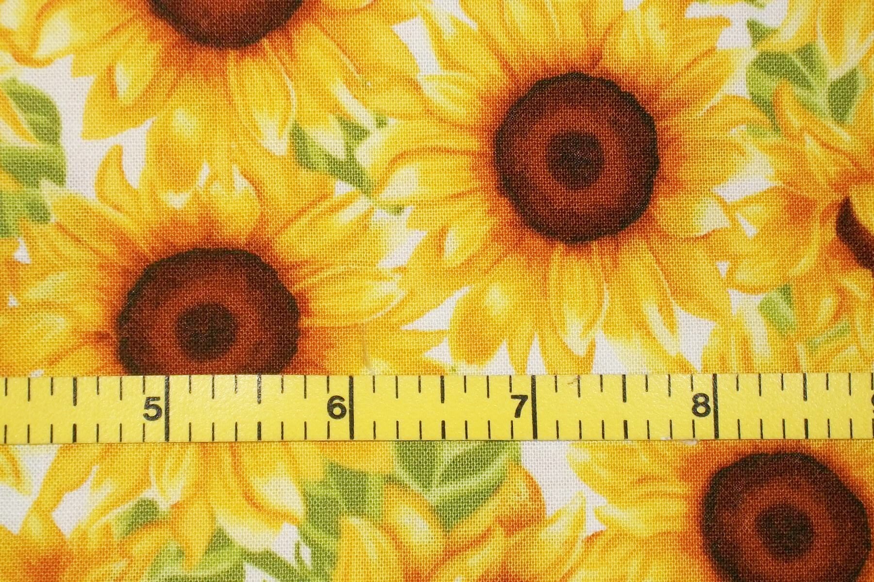 Sunflower Fabric by the Yard Country Fabric Studio E | Etsy