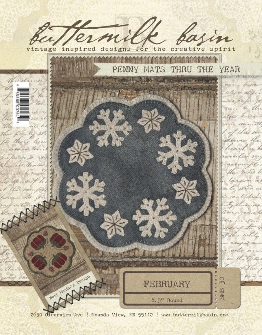 Wool Applique Pattern Snowflake Pattern Christmas Wool - Etsy