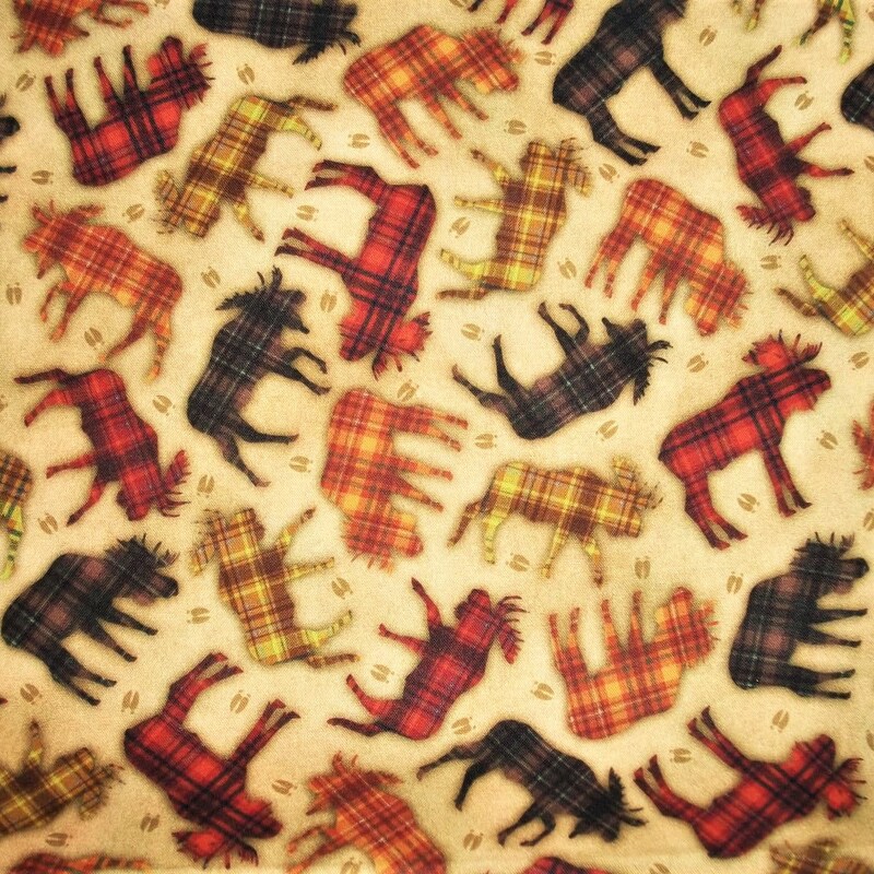Moose Fabric - Etsy