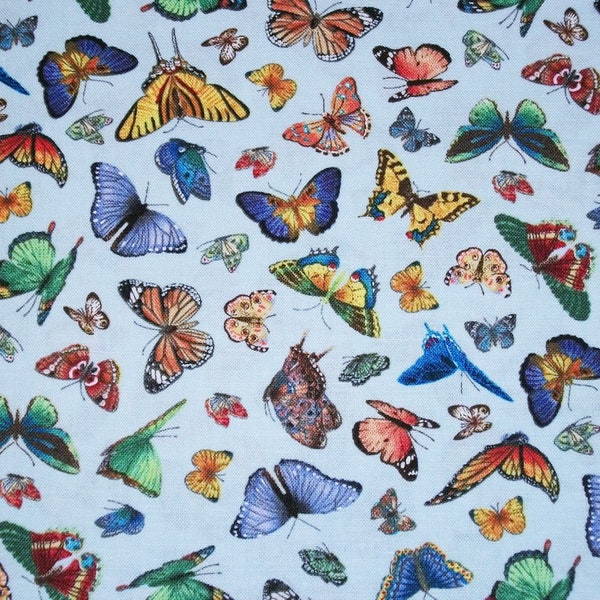 Butterfly Fabric - Etsy