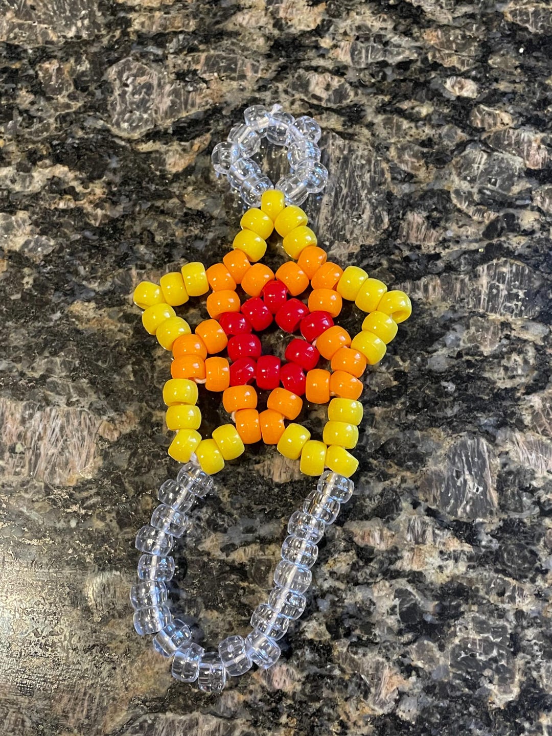 Fire Color Kandi Star Glove - Etsy