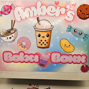 Kawaii Boba Gift Box: Asian Snacks and Bubble Tea, Novelties ...