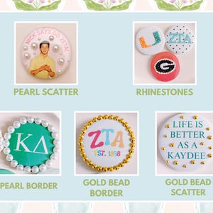Georgia & Alabama Game Day Button Set | 3-pack College Football Pins - Etsy