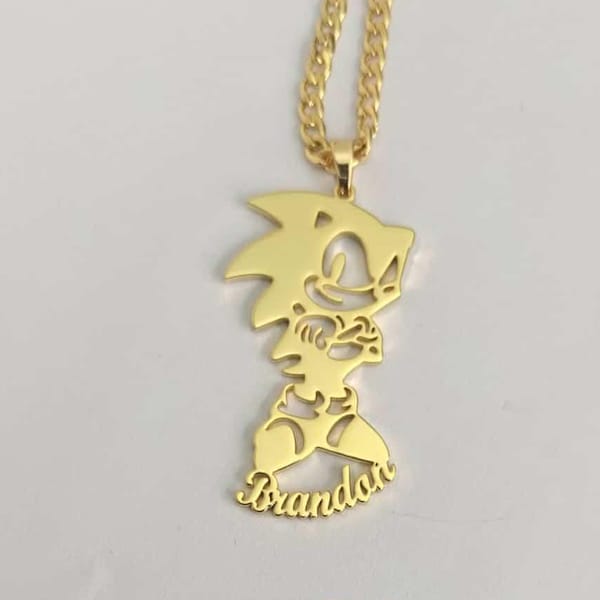 Sonic Necklace - Etsy UK