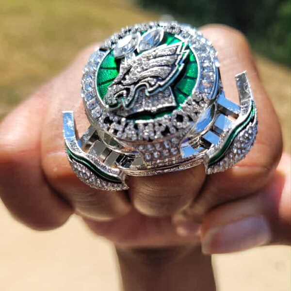 Philadelphia Eagles Superbowl Ring Replica - Etsy