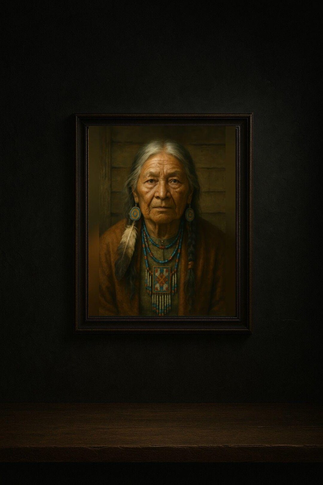 The Matriarch - Ancestral Portrait Print - Digital Art - Etsy