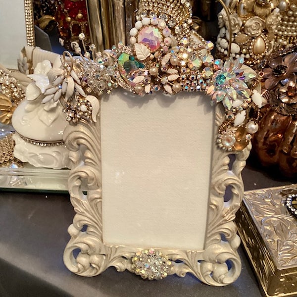 Jeweled Frame - Etsy