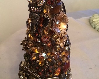 Jeweled Cone Tree - Etsy