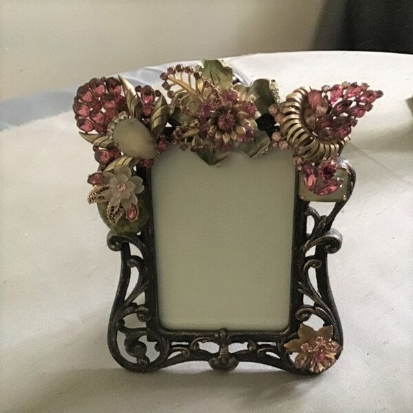 Pink Rhinestone Frame - Etsy