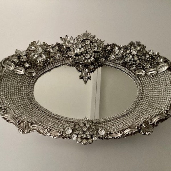 Bedazzled Mirror - Etsy