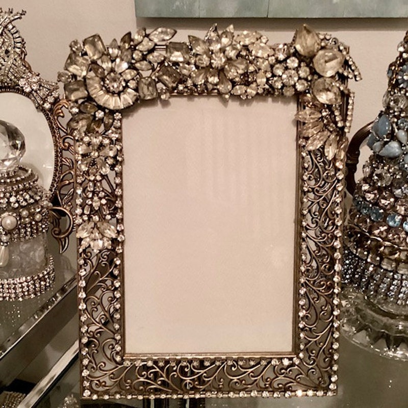 Jeweled Frame - Etsy