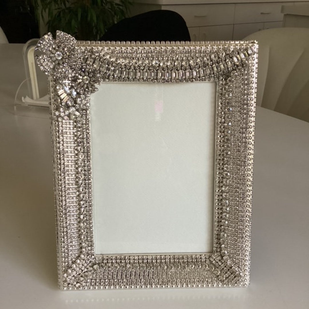 Rhinestone Frame, Glittering Jewels, Bridal Gift, Showstopping ...