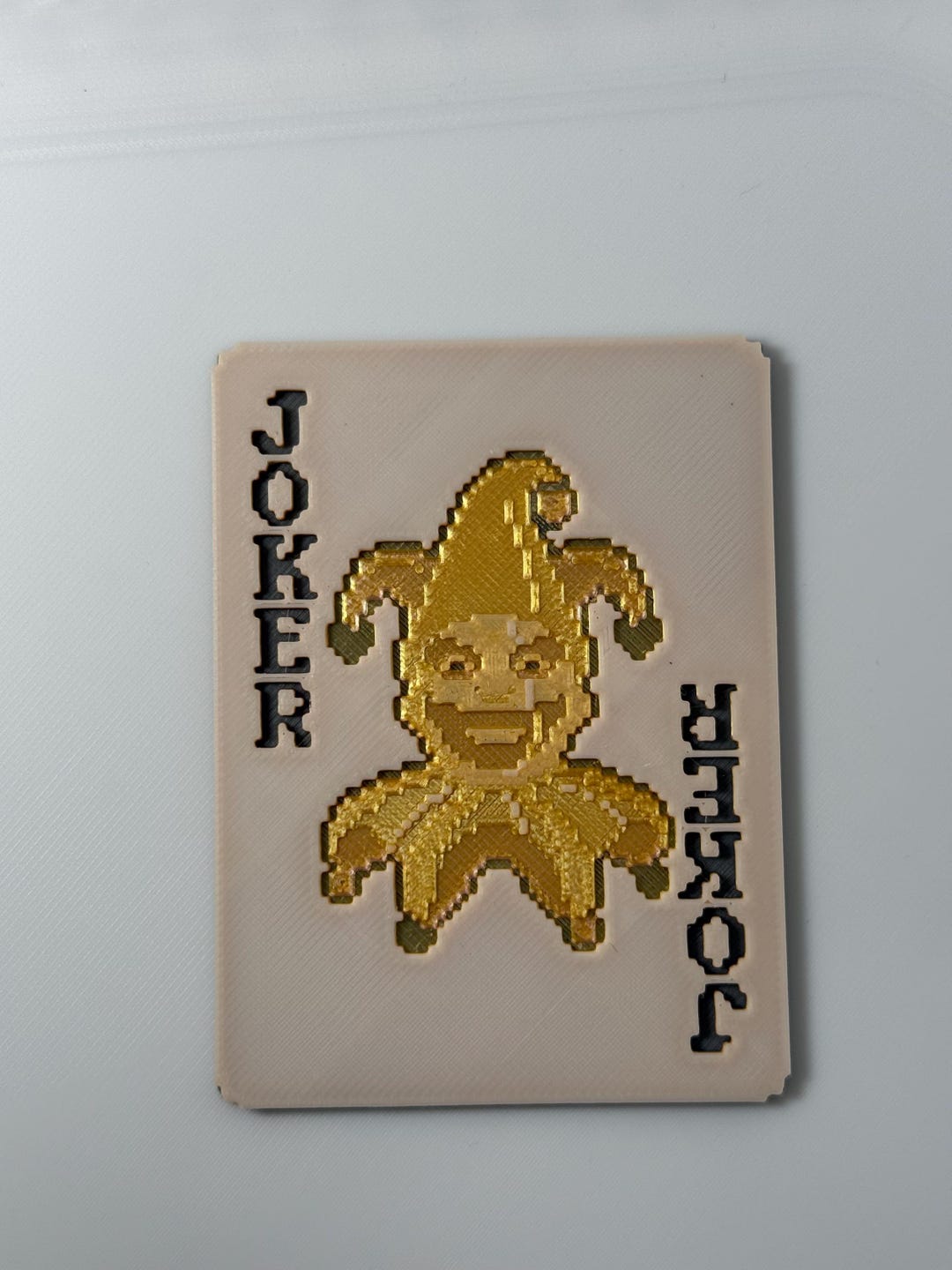 Balatro Physical Card: Gold Joker - Etsy
