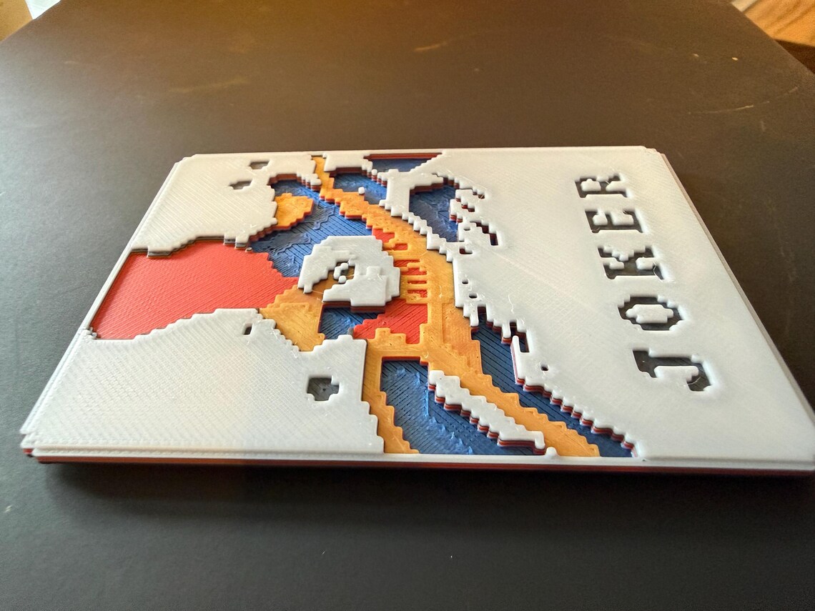Fan-made Balatro Physical Card: Abstract Joker - Etsy
