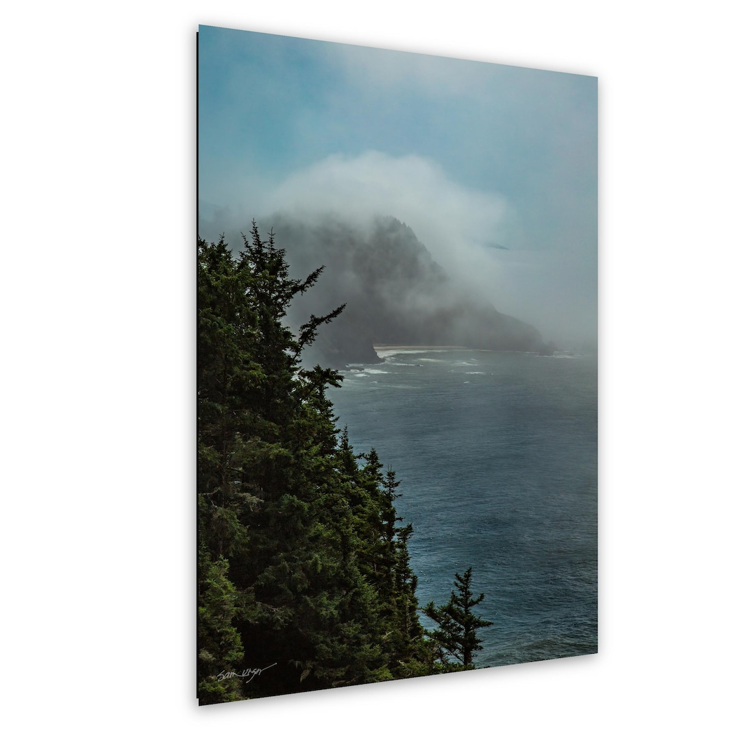 Pacific Northwest -oregon- Misty Coast - Etsy