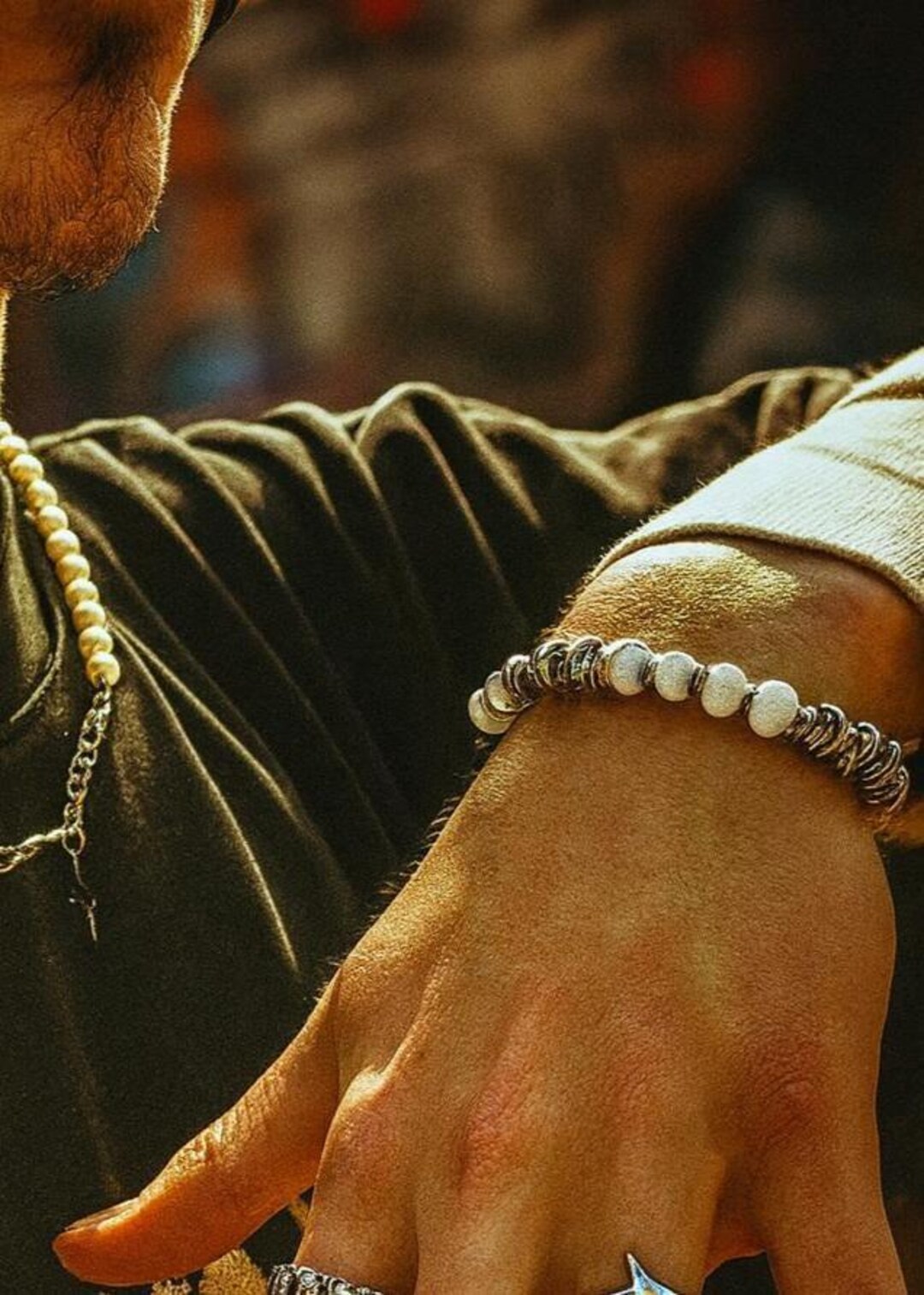 Twist Link Chain Necklace - Streetwear Style, Sculpted Silver Links - Etsy