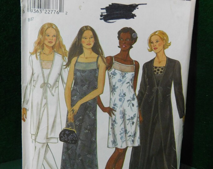 Misses' Dress, Pants, Jacket Pattern NEW LOOK 6841 - Etsy