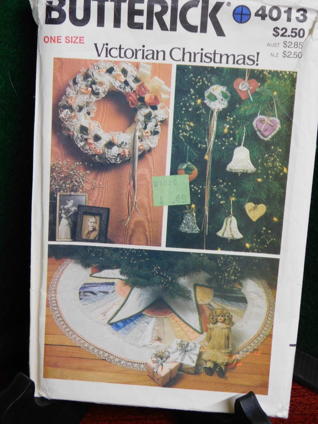 Victorian Christmas Package Pattern Butterick 4013 - Etsy