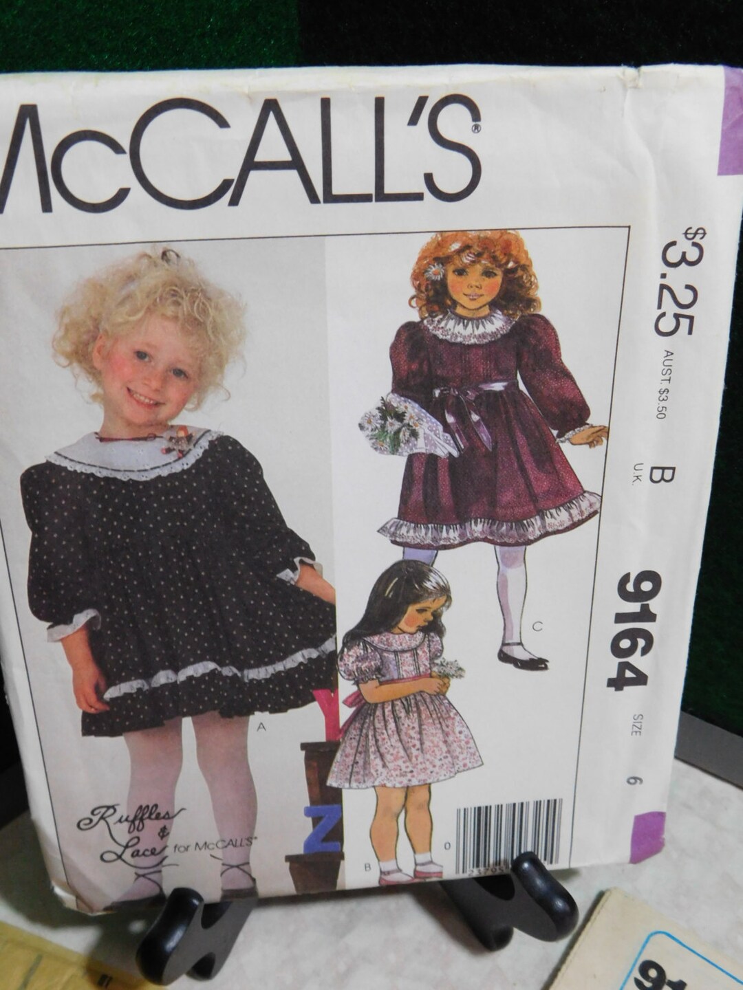 Children's Girl Dress Patterns Mccall's 9164 - Etsy