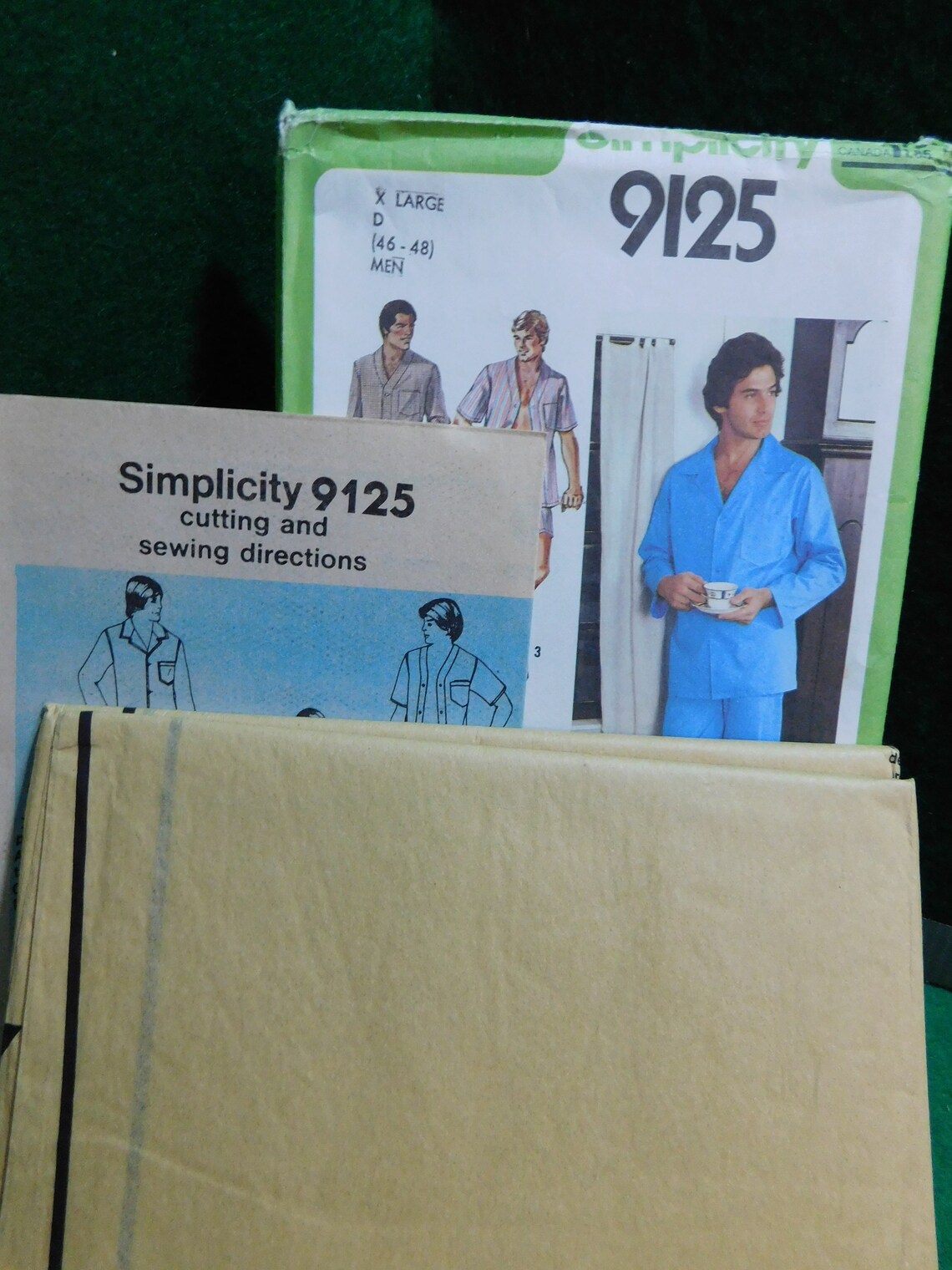Men Pajamas Sewing Pattern Simplicity 9125 Uncut Pattern - Etsy