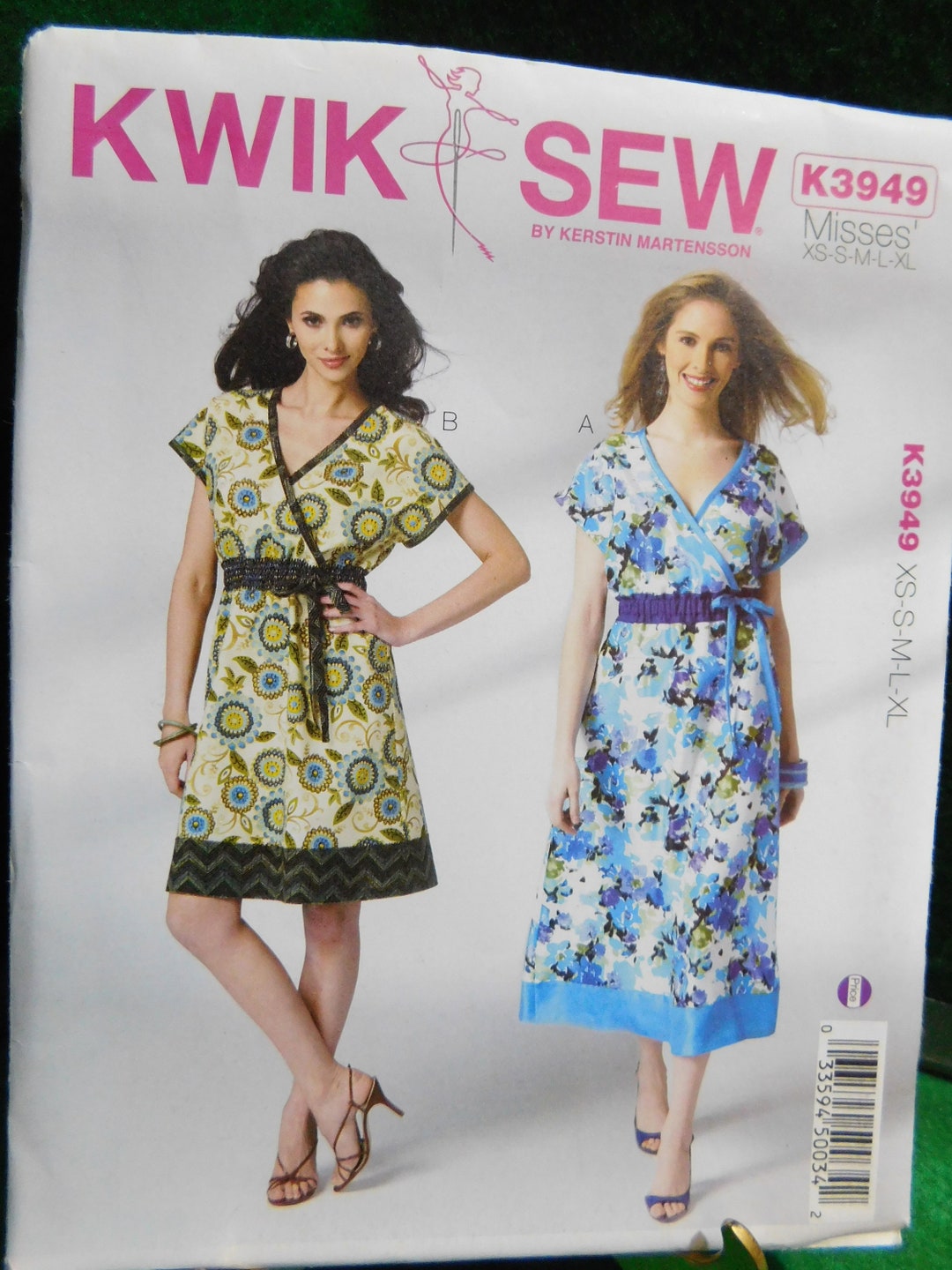 Misses Dress Pattern Kwik Sew 3949 - Etsy